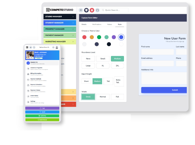 Compete Studio - Software for successful studios